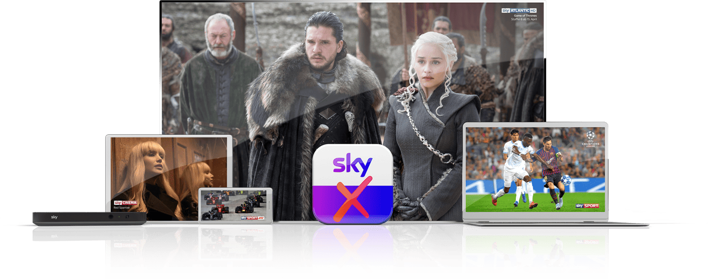 Sky X – Stream dich frei